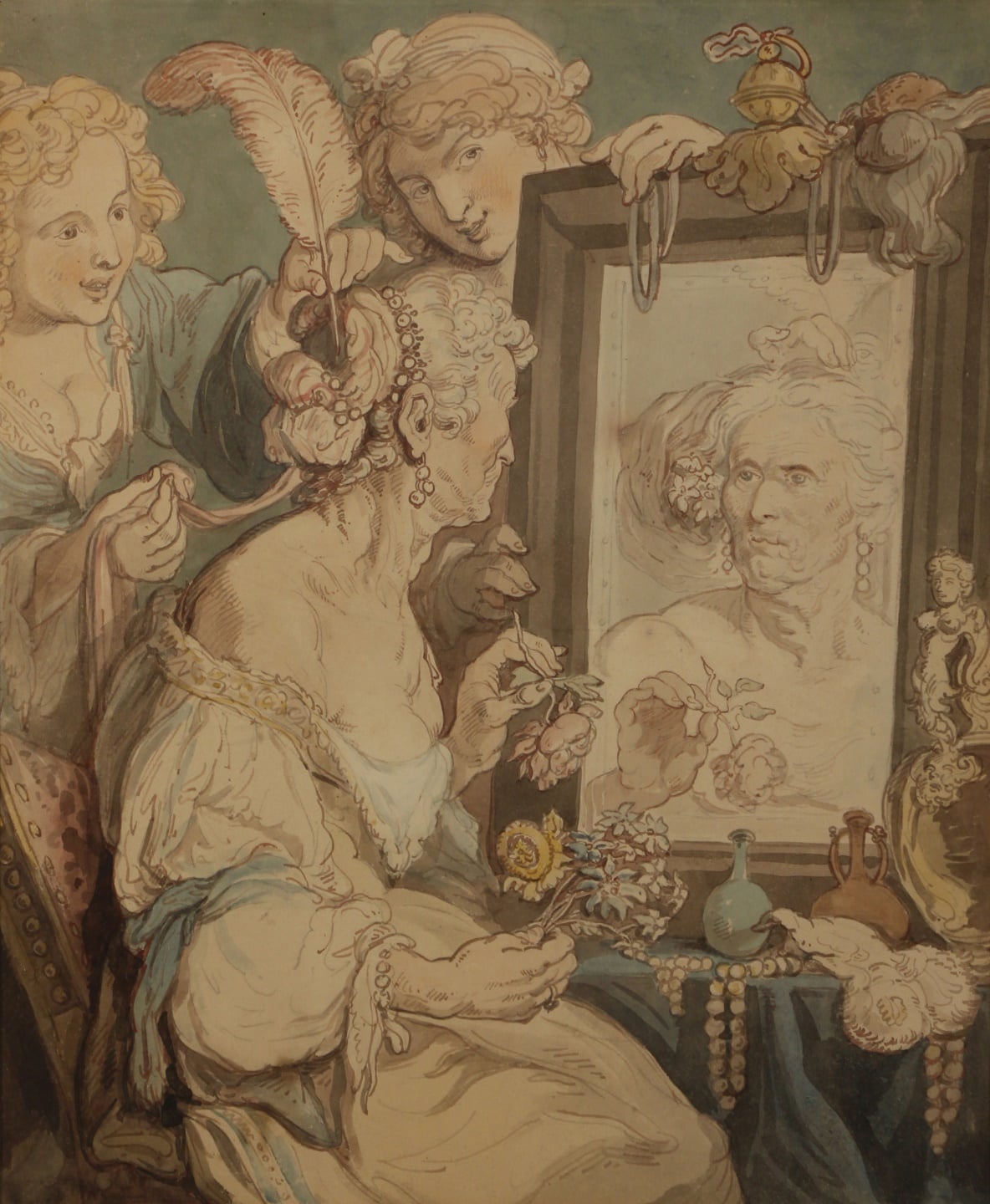 THOMAS ROWLANDSON (BRITISH, 1756-1827). | Barnebys